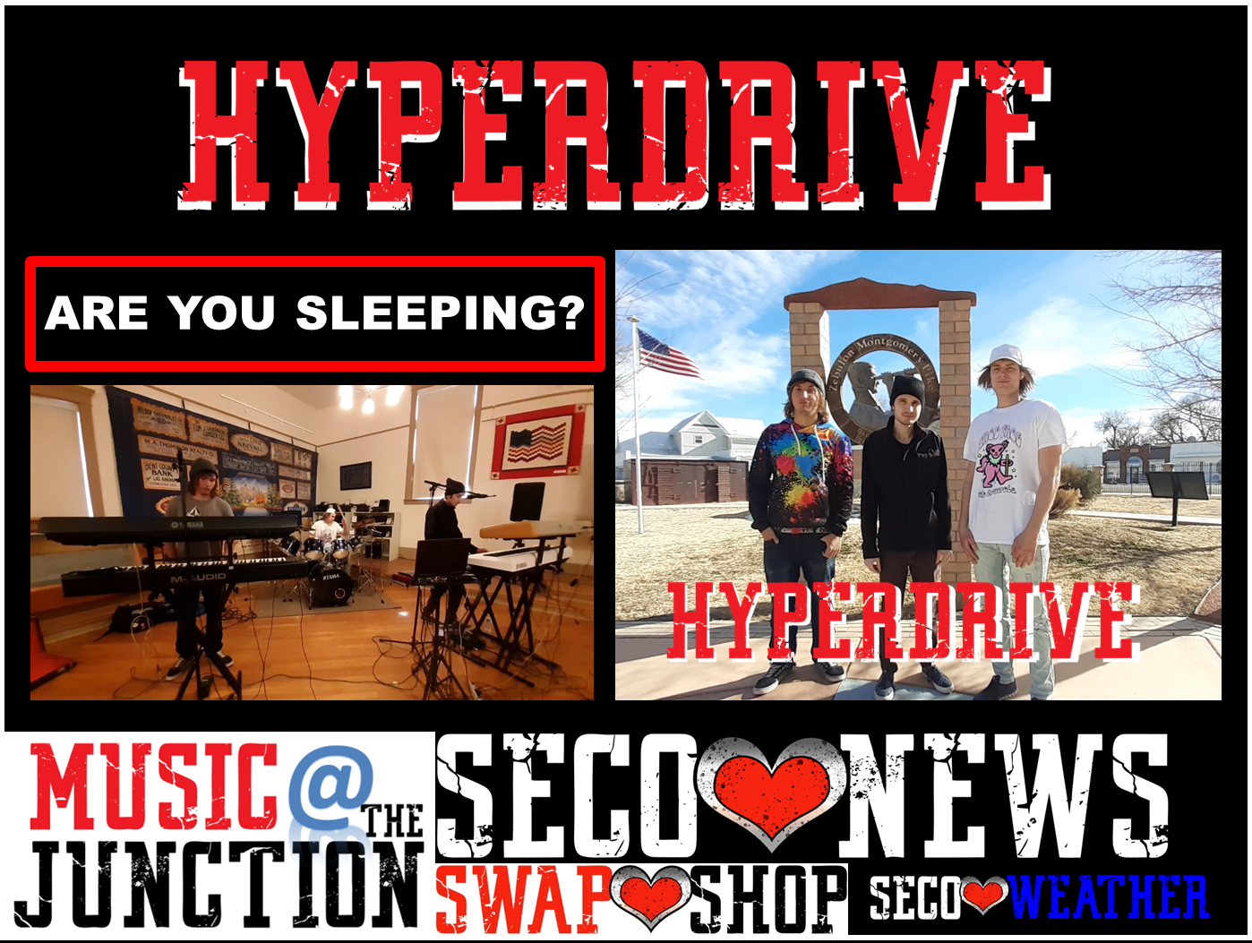 SECO NEWS - HYPERDRIVE - ARE YOU SLEEPING? AT J.W. RAWLINGS MUSEUM AND ...