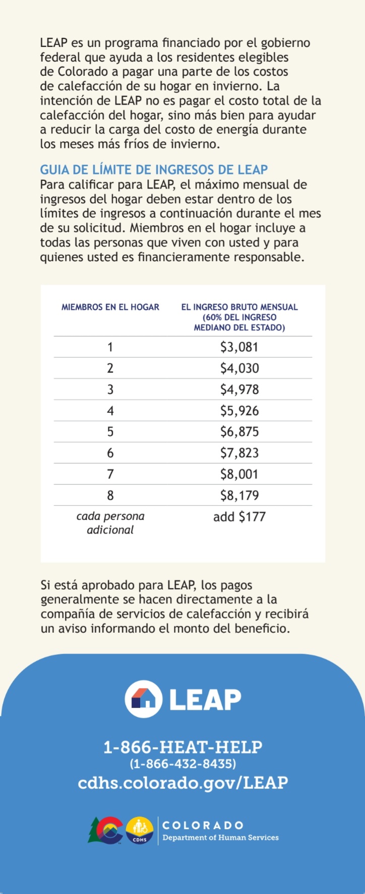 SECO NEWS - Colorado Low-Income Energy Assistance Program (LEAP)