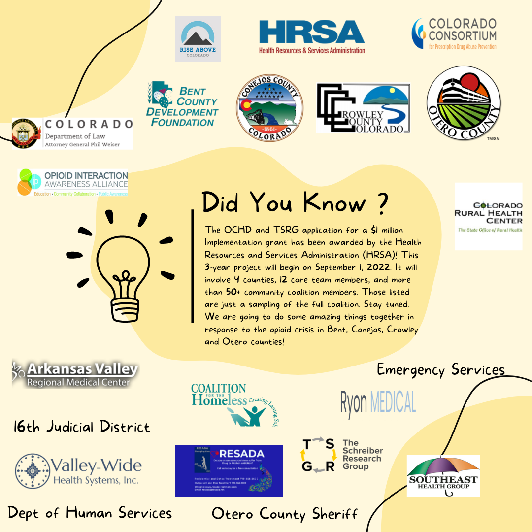 SECO NEWS - Rural Communities Opioid Response Program (RCORP) Grant ...