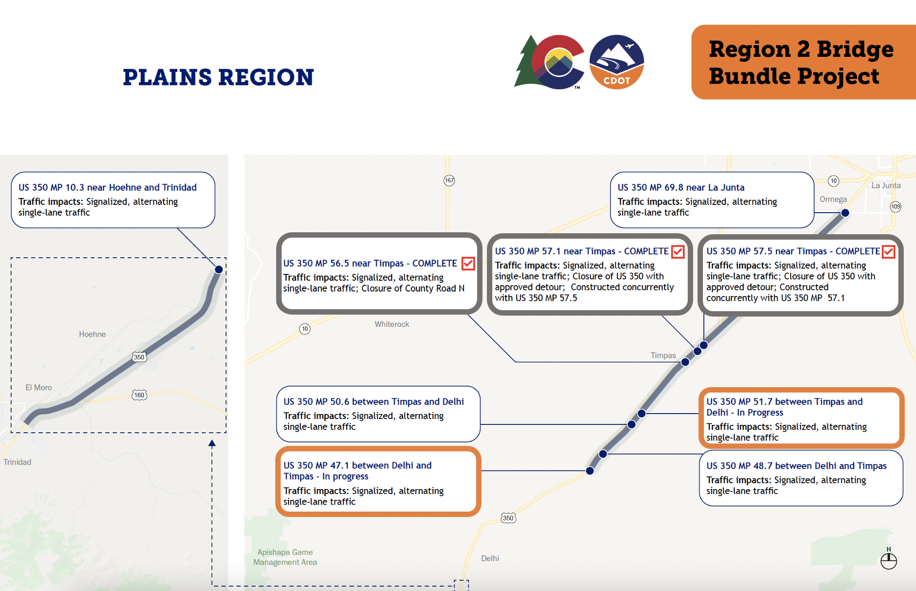 SECO NEWS - CDOT: Another Bridge South of Timpas on US HWY 350 ...