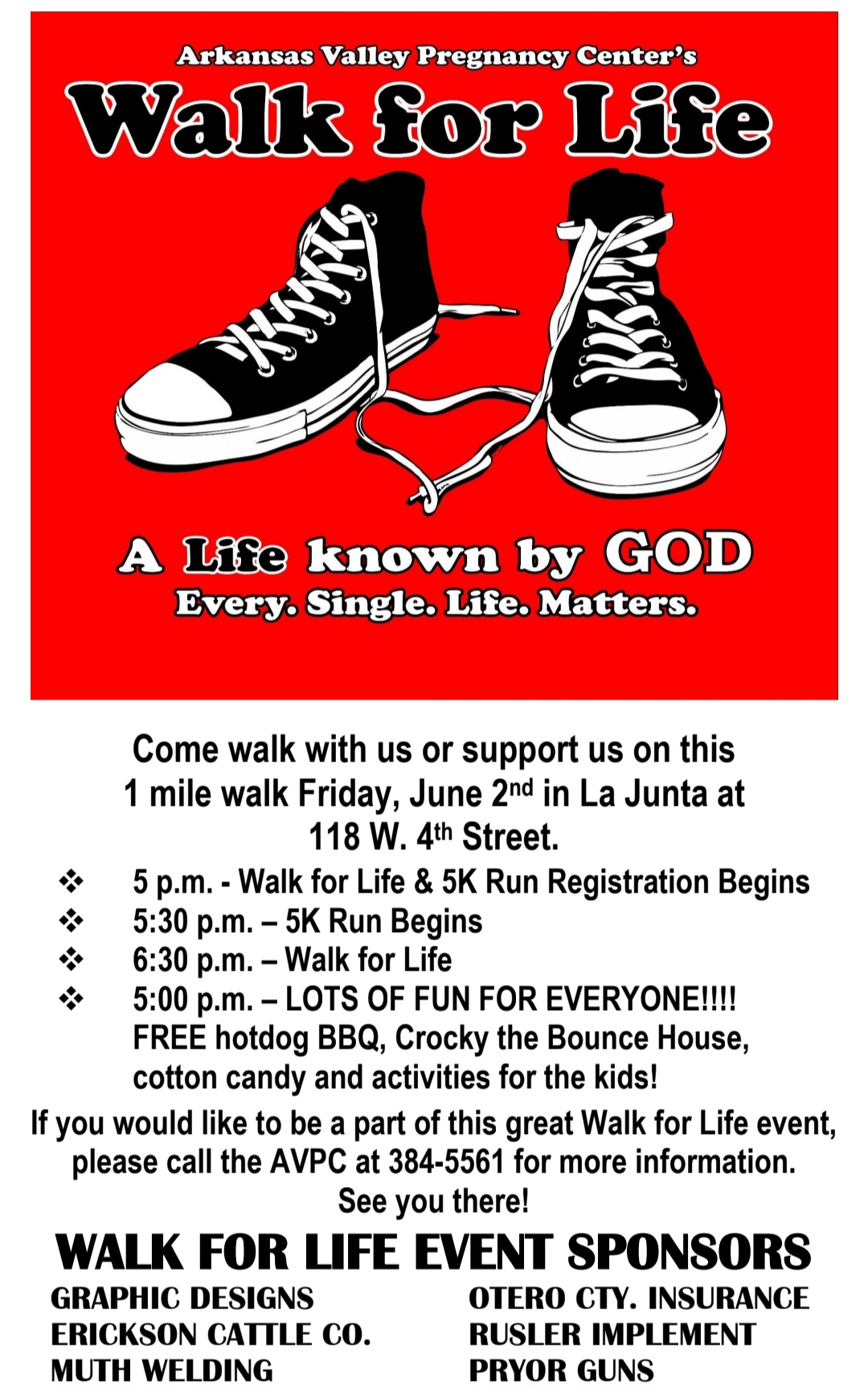 SECO NEWS - AVPC 29th Annual Walk for Life Friday, June 2, 2023