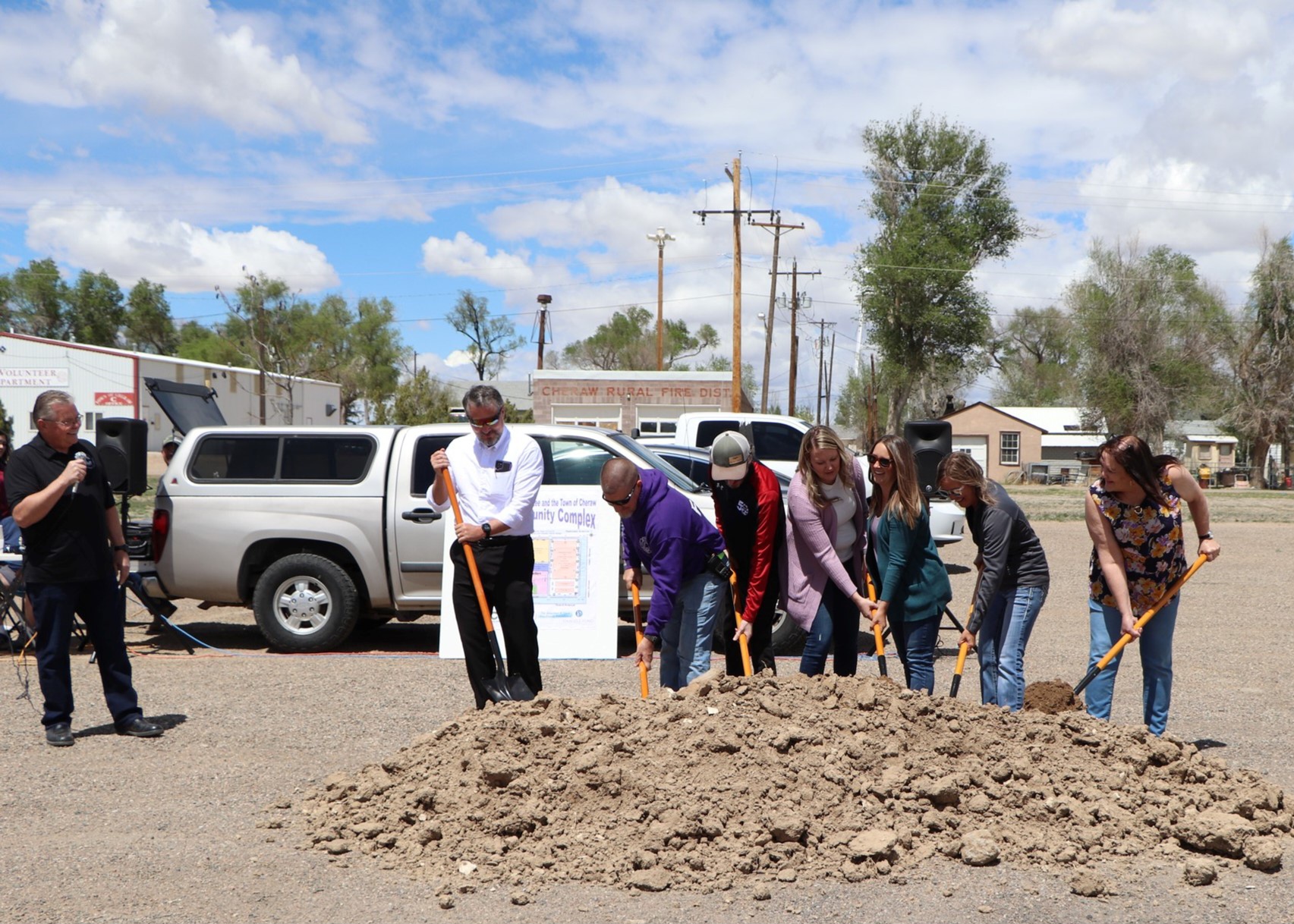 SECO NEWS - Cheraw Community Complex Groundbreaking Ceremony held April 28