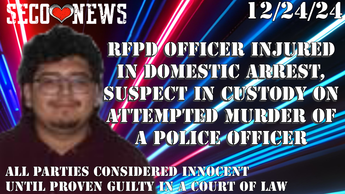SECO NEWS - RFPD Officer Injured in Domestic Arrest, Suspect in Custody ...