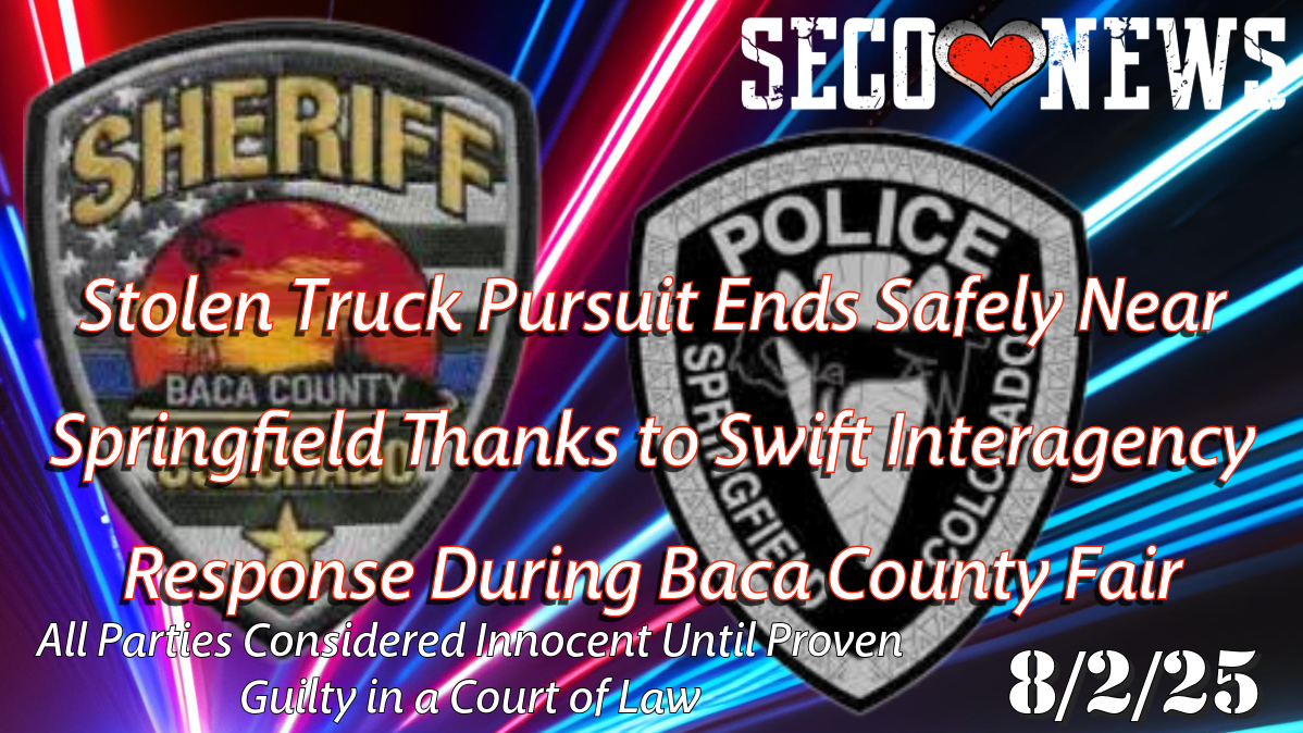 SECO NEWS - Stolen Truck Pursuit Ends Safely Near Springfield Thanks to ...
