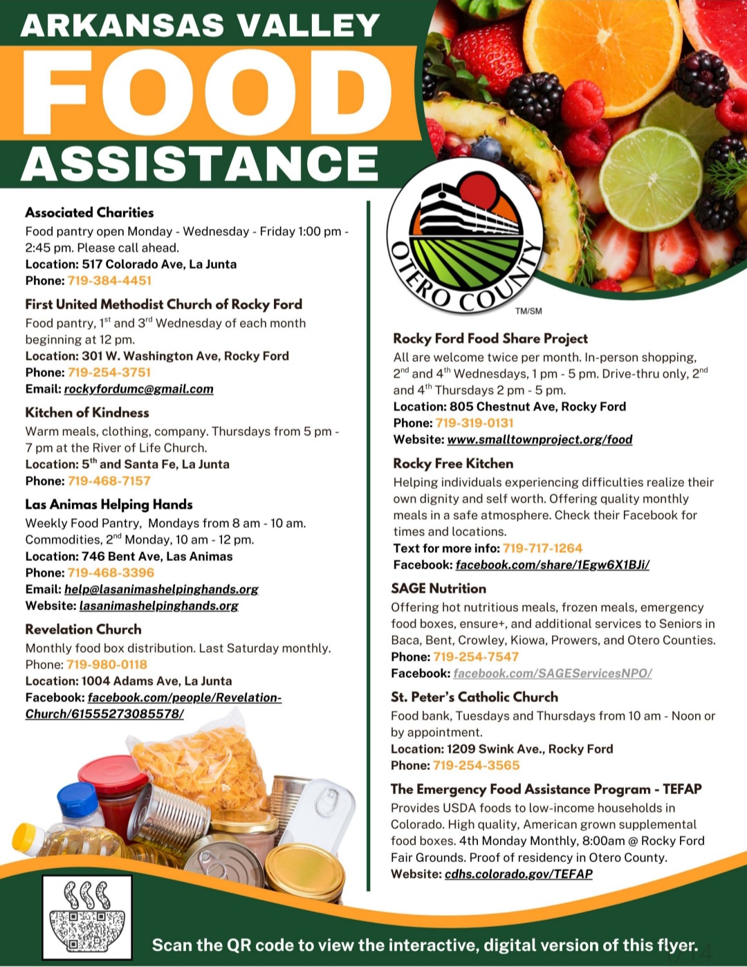 SECO NEWS - Arkansas Valley Food Assistance Guide