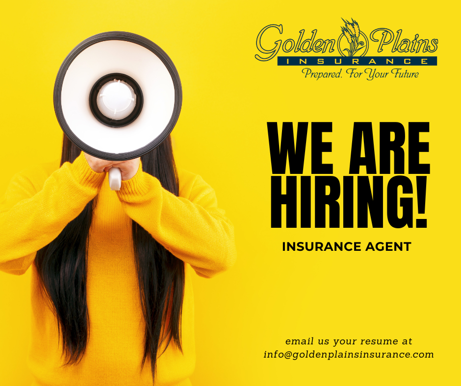 SECO NEWS - Help Wanted: Golden Plains Insurance - Insurance Agent