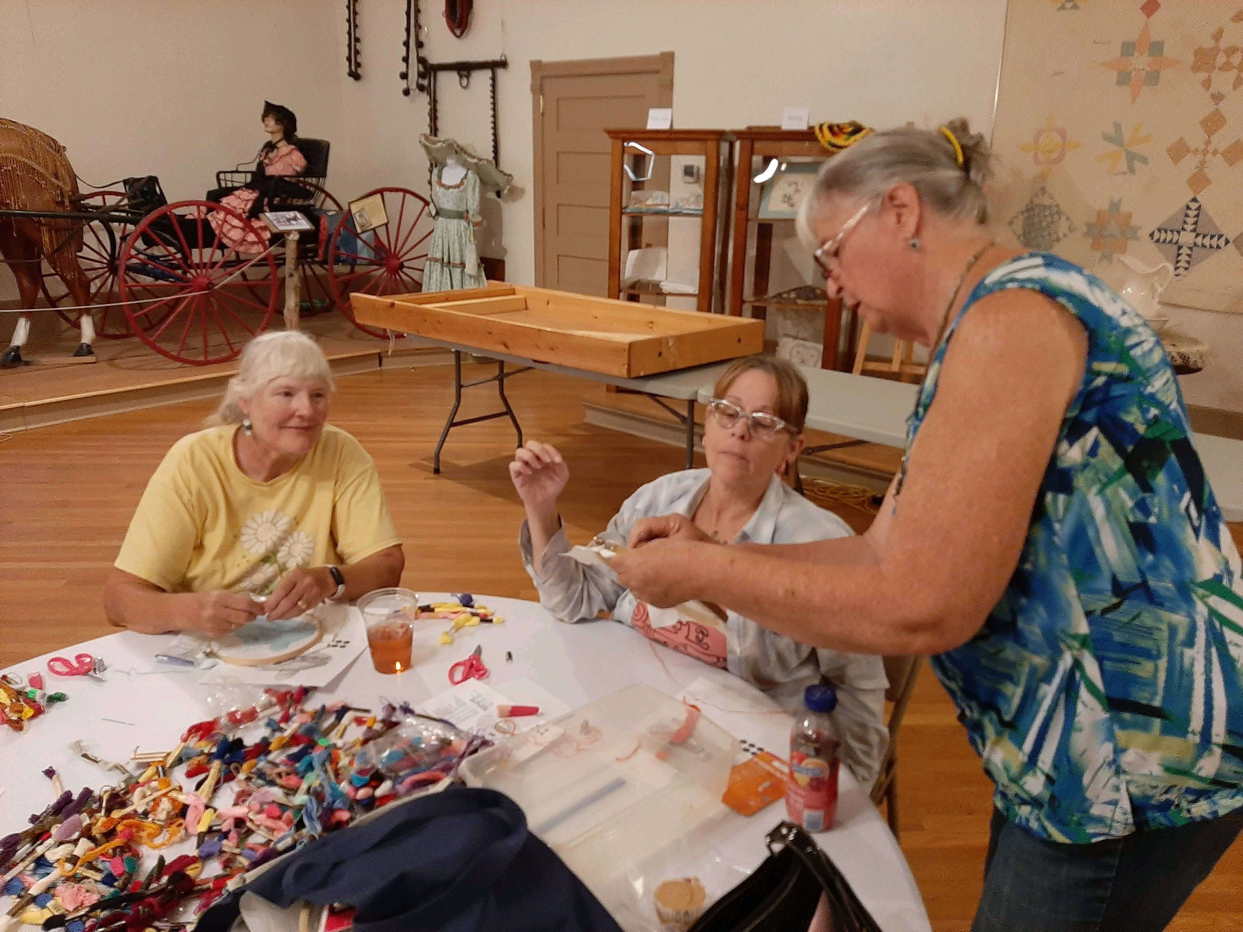 SECO NEWS - Rawling's Museum First Friday Crafters Get Sewing Jan. 6, 2023